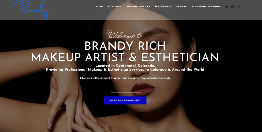 Home - Professional Makeup & Esthetician Services